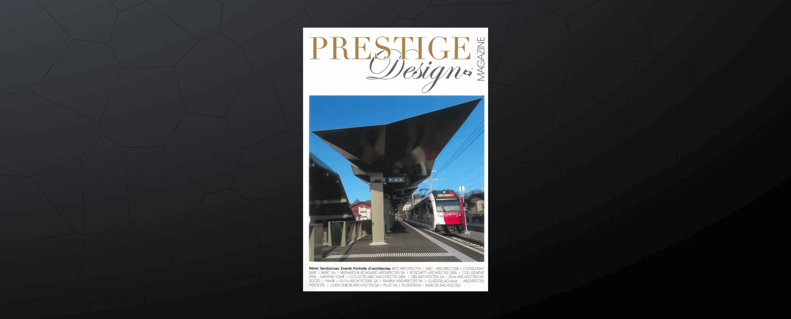Prestige Design Magazine - Parution 2015 | schmid architectes